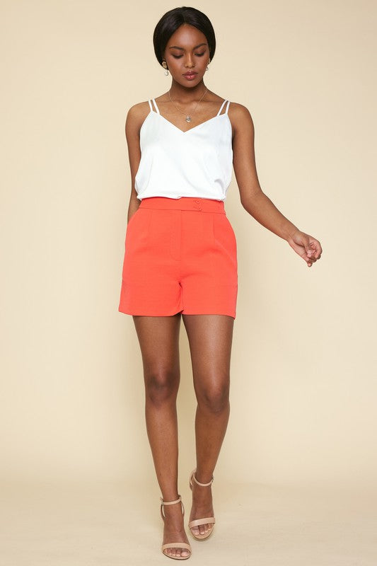 Skye Tailored Shorts – She's Smitten