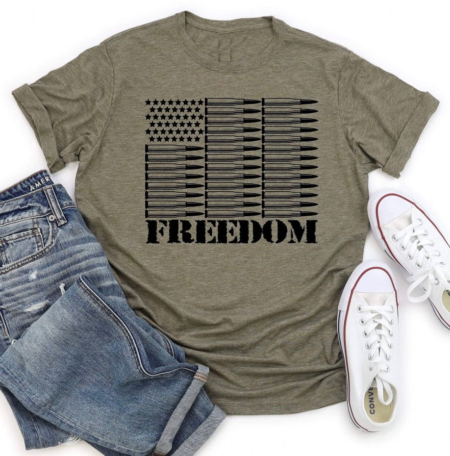 Freedom Tee – She's Smitten