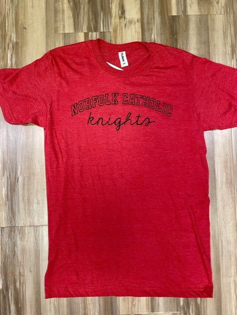 Knights Cursive Team Tee – She's Smitten